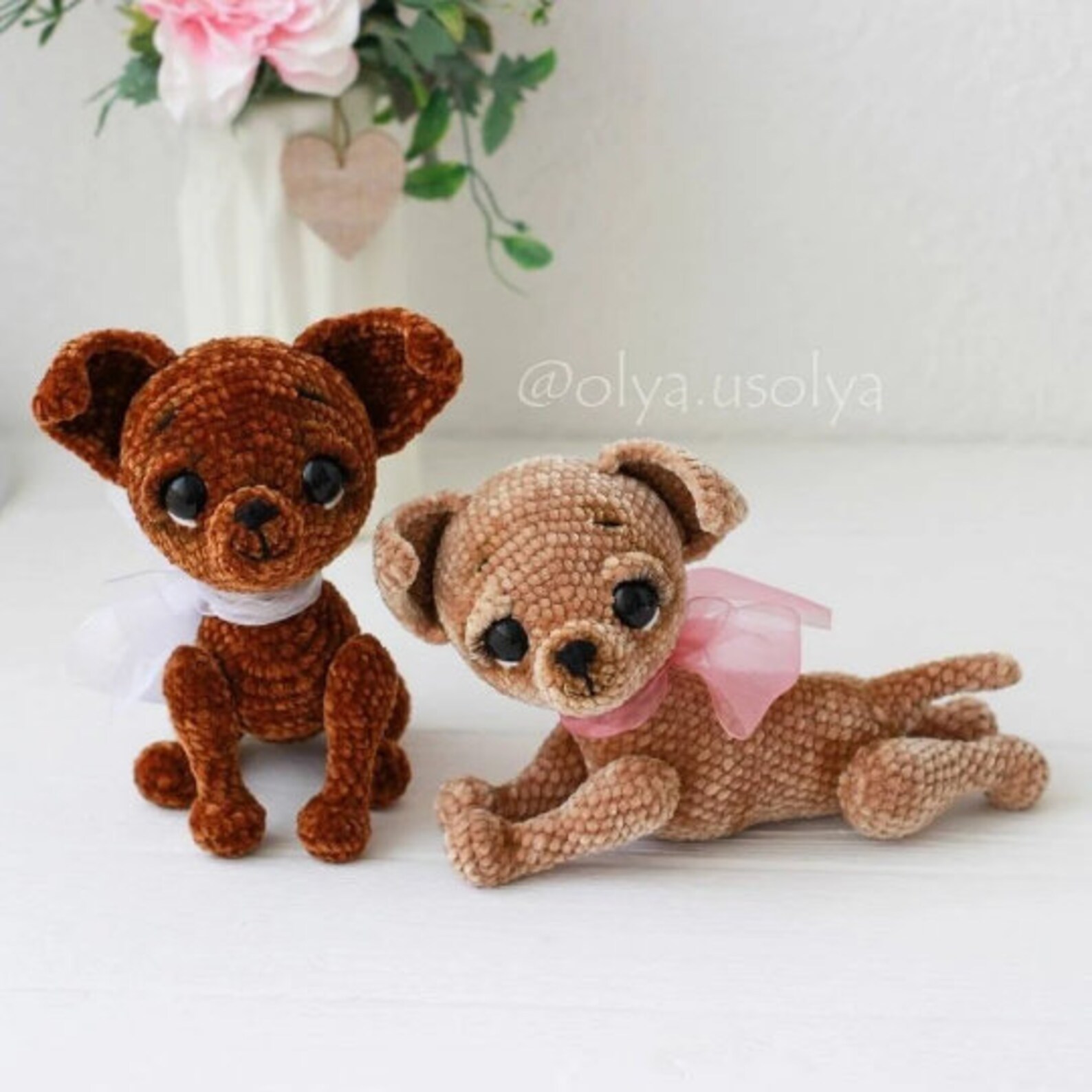 Crochet Pattern Chi-chi the Puppy PDF ENGLISHGERMAN - Etsy