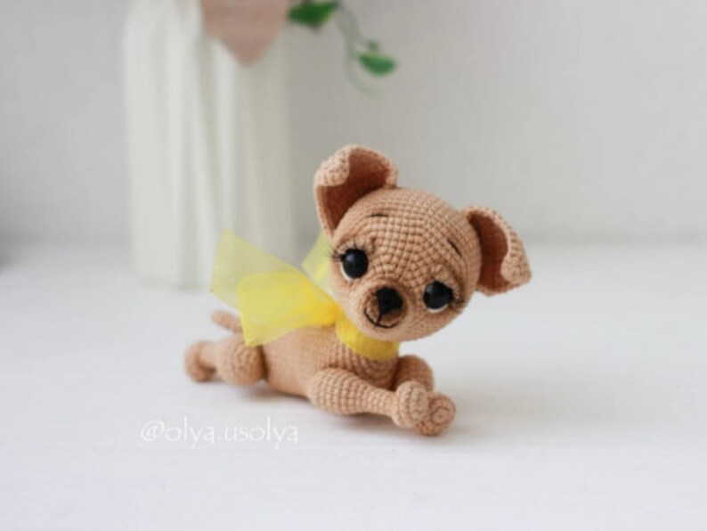 Crochet Pattern Chi-chi the Puppy PDF ENGLISHGERMAN - Etsy