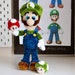Crochet Pattern Bro Super Plumber PDF ENGLISH Easy - Etsy