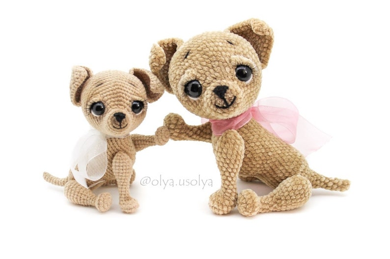 Crochet Pattern Chi-chi the Puppy PDF ENGLISHGERMAN - Etsy