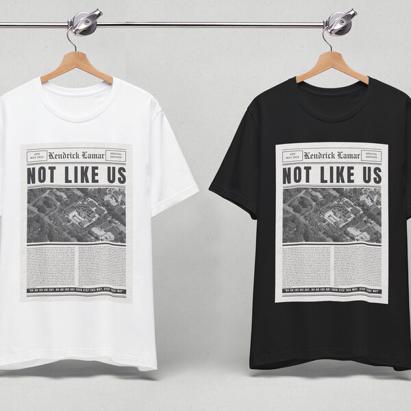 Kendrick Lamar Not Like Us T Shirt - Etsy