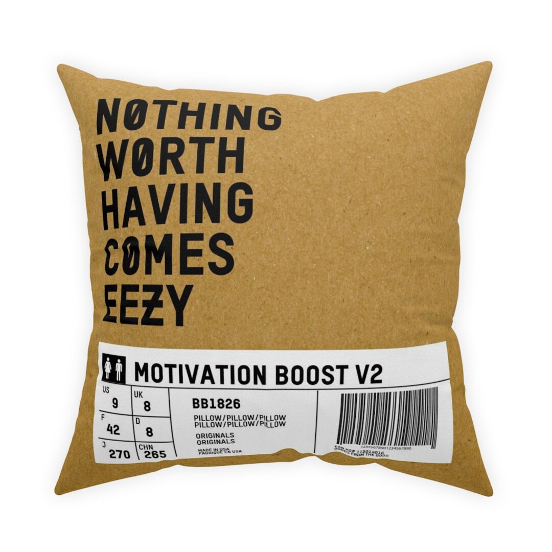 Sneaker Shoebox Inspired Sneakerhead Pillow Hypebeast Decor for Sneaker ...