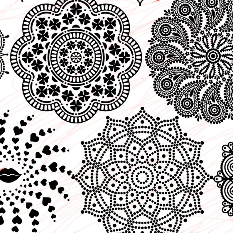 Mandala SVG ONLY Bundle Svg Set of 20 Prints Mandalas Png - Etsy
