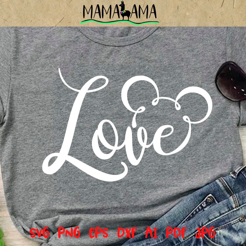 Love Svg File, Mouse Ears Clipart, Magical Kingdom Svg, Cruise Shirts Design Girls Trip Shirts ...