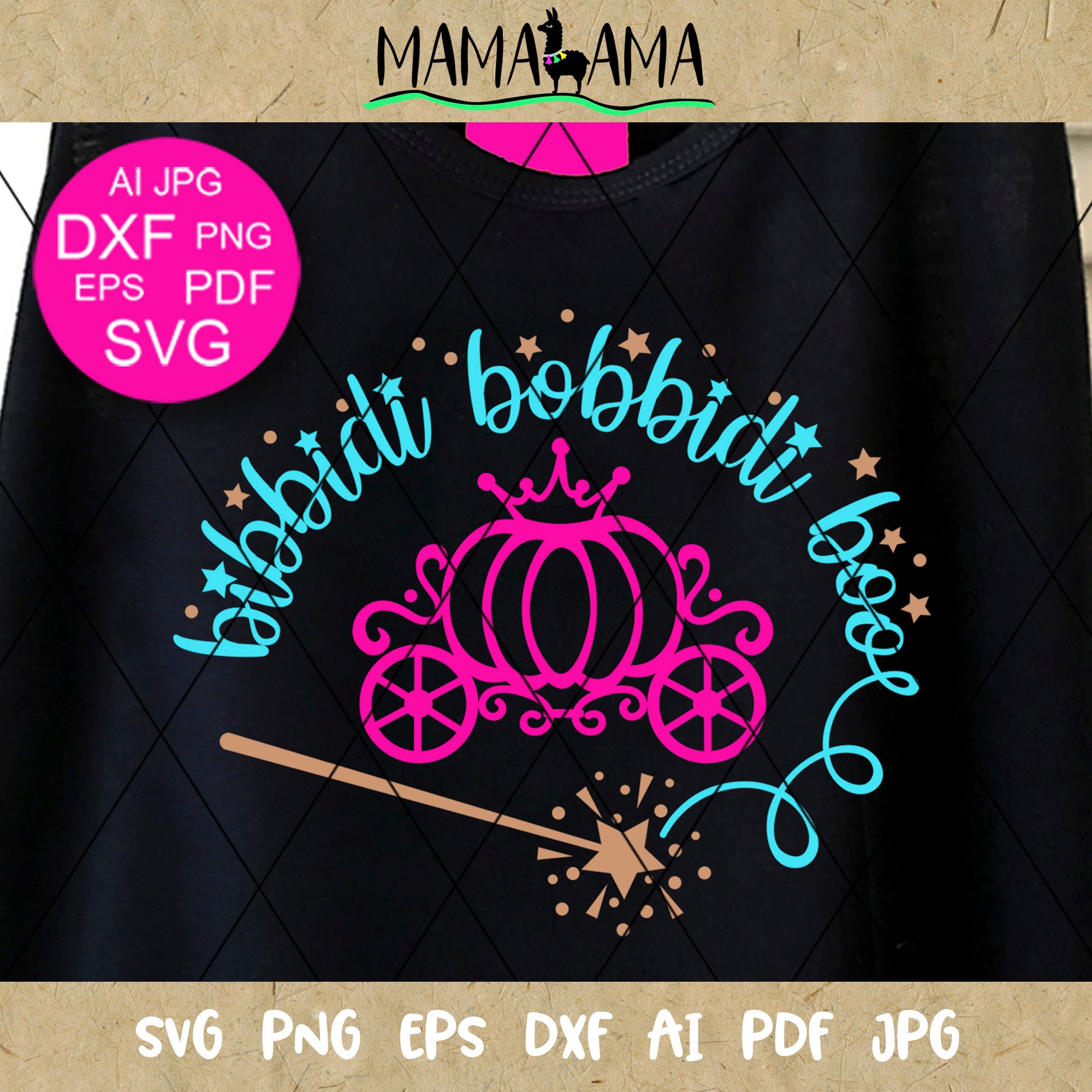 Bibbidi Bobbidi Boo Svg Png Princess Carriage Png Birthday - Etsy Bibbidi Bobbidi Boo Svg Png Princess Carriage Png Birthday - Etsy
