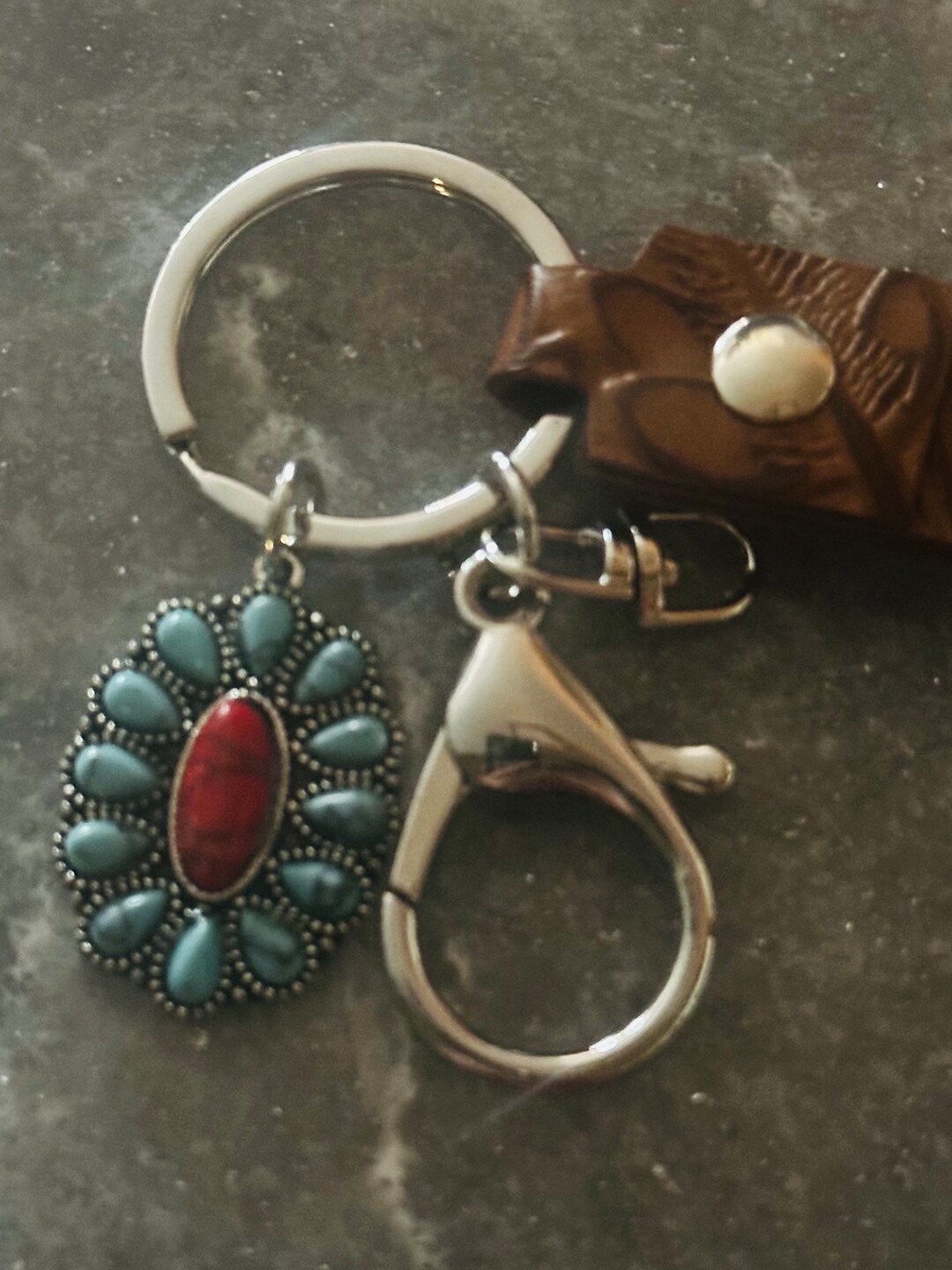 Western Style Keyring - Etsy
