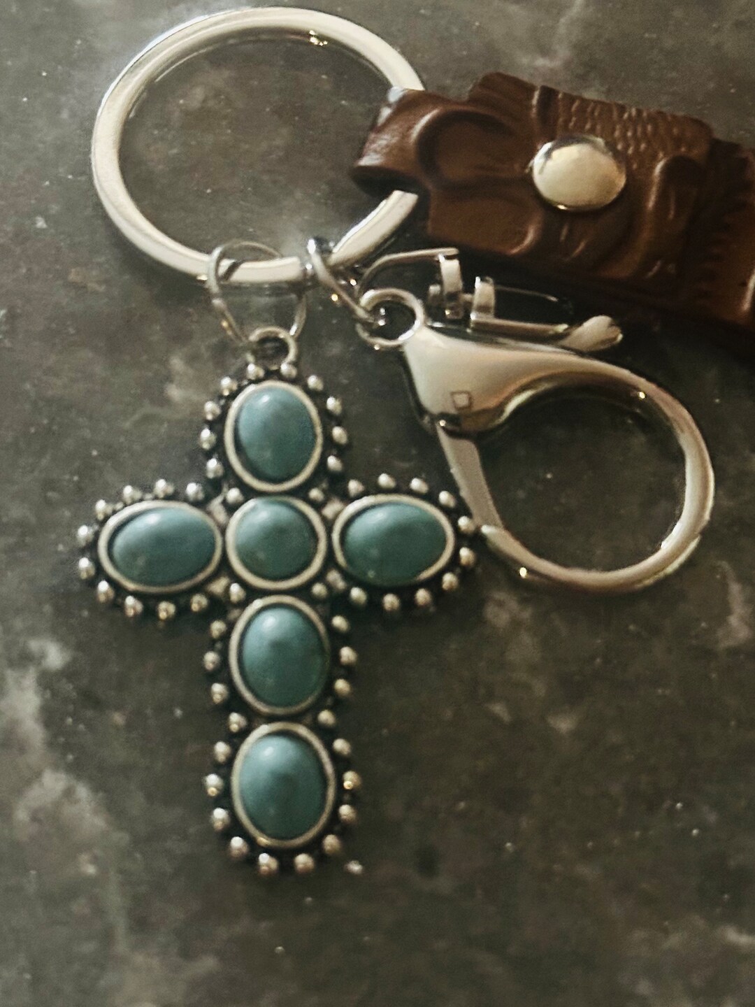 Western Style Keyring - Etsy