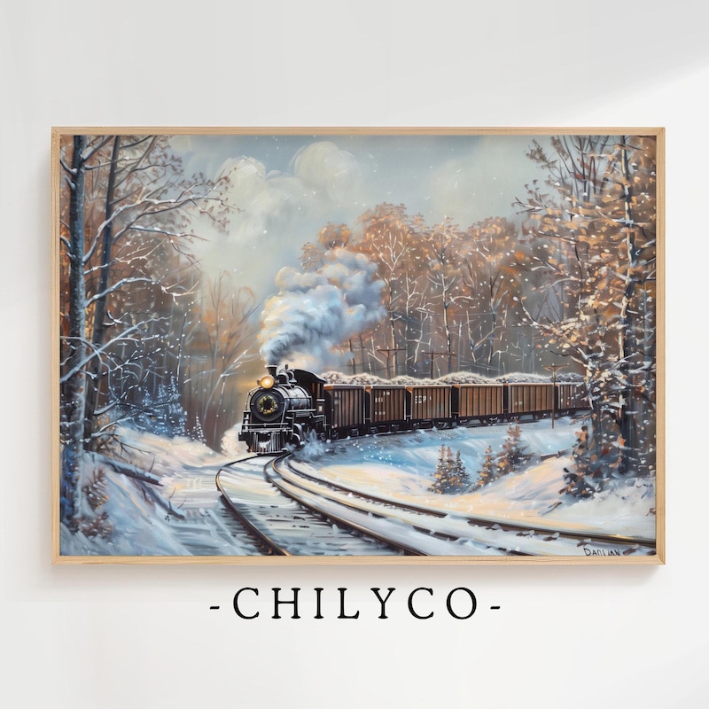 Christmas Coal Train - Etsy