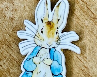 Peter Rabbit Badge - Etsy