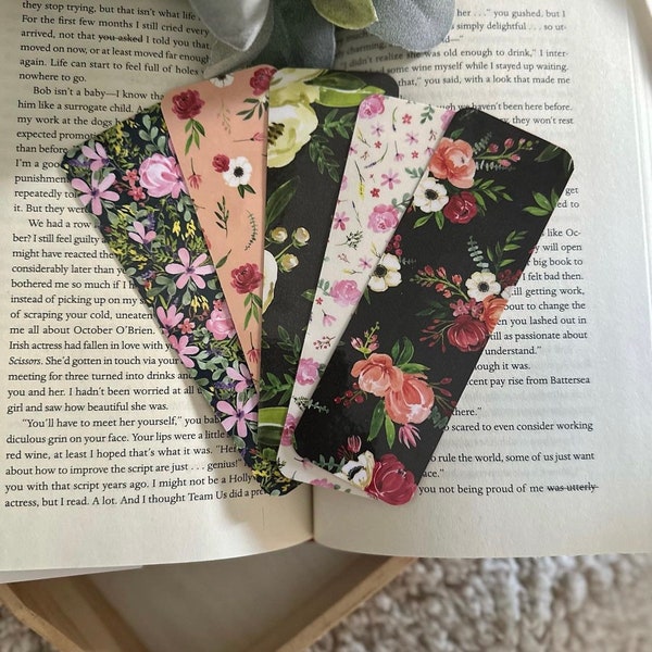 Pretty Bookmarks - Etsy