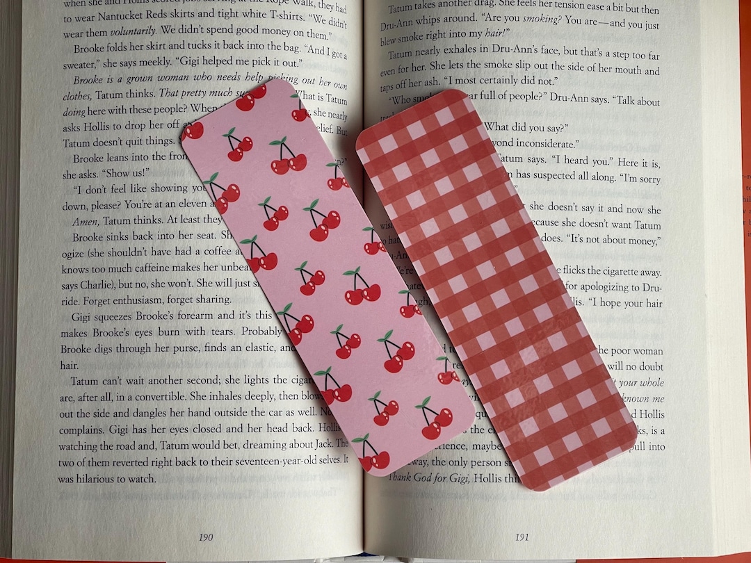 Double-sided Romantic Bookmark | Love Quote Bookmark | Valentine’s ...