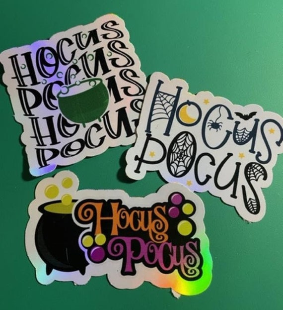Hocus Pocus Trio Sticker - Etsy