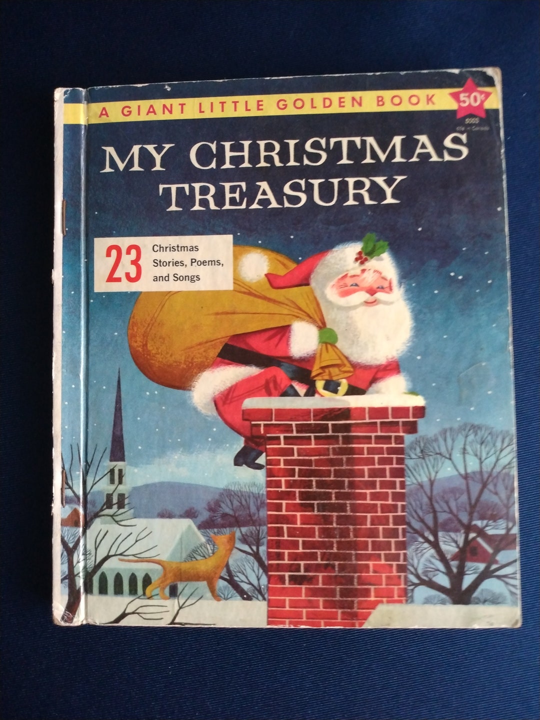 My Christmas Treasury. Giant Little Golden Book. 1957, First Edition ...