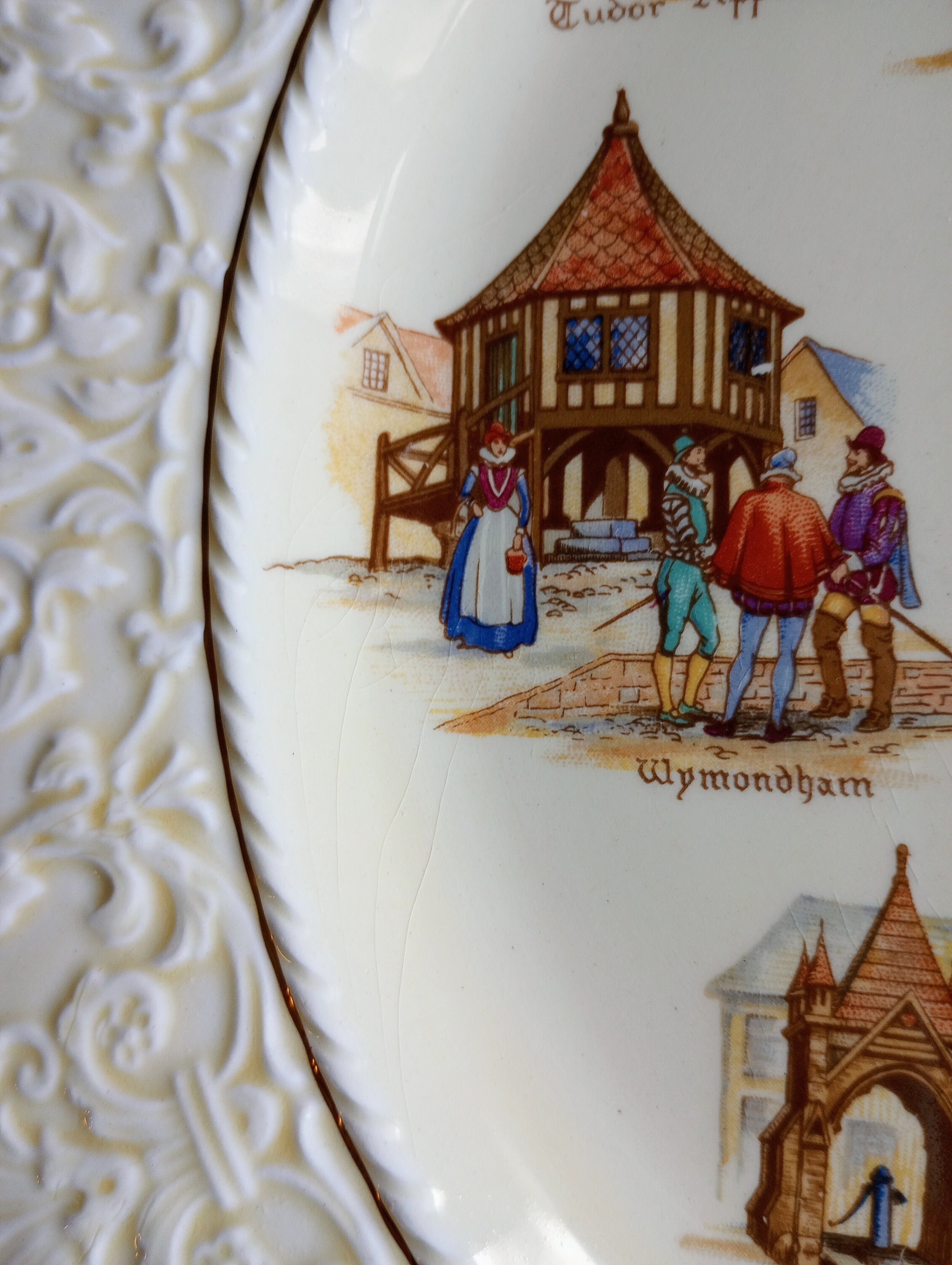 Royal Winton Grimwades .old English Markets.1952. 12.5 Inch - Etsy