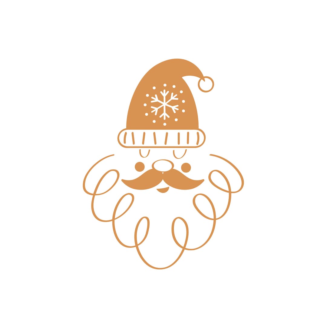 Santa Boho SVG - Etsy