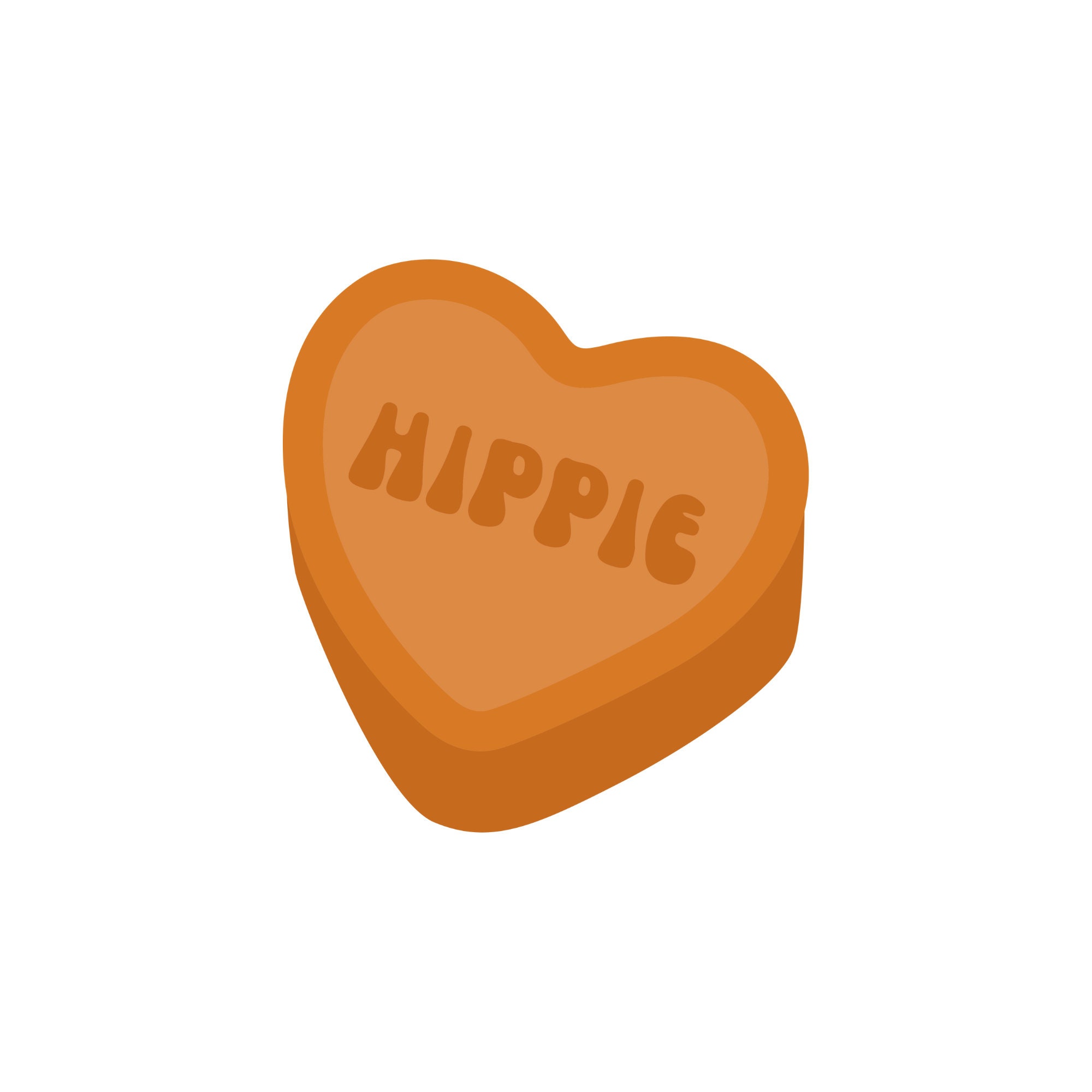 Hippie Heart SVG - Etsy