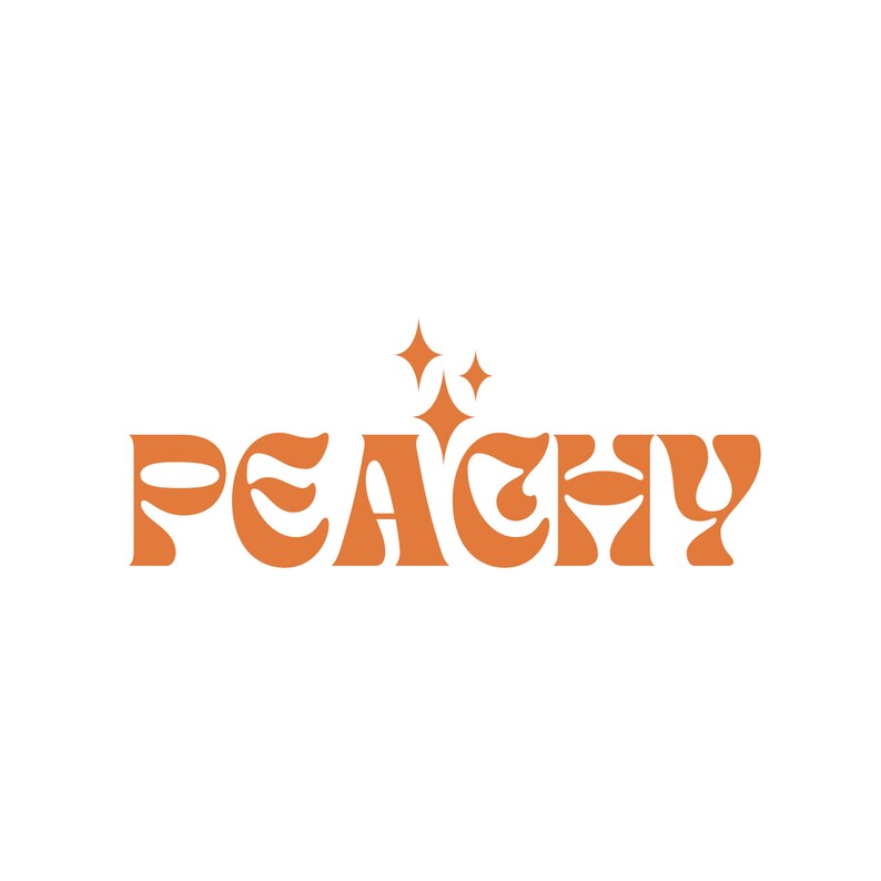Peachy SVG - Etsy