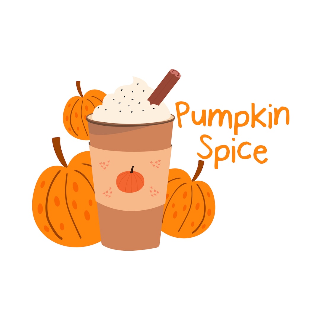 Pumpkin Spice Latte SVG Digital Download - Etsy