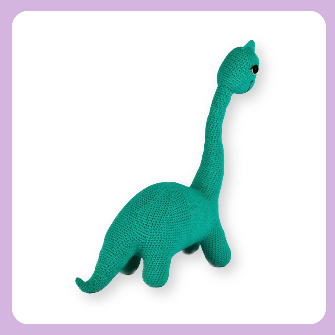 Brandon the Brachiosaurus No Sew Crochet Pattern - Etsy
