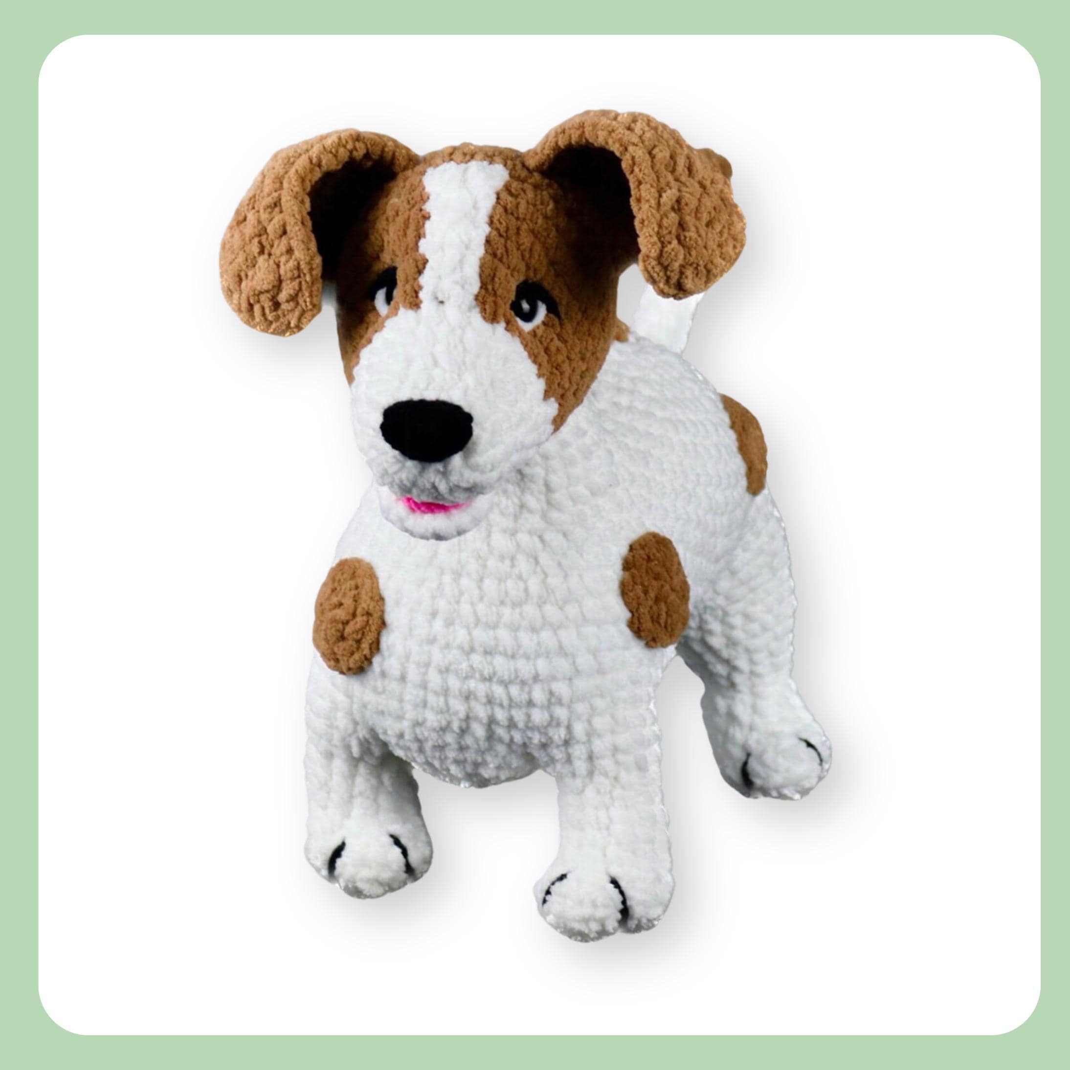 Jax the Jack Russel Crochet Pattern - Etsy