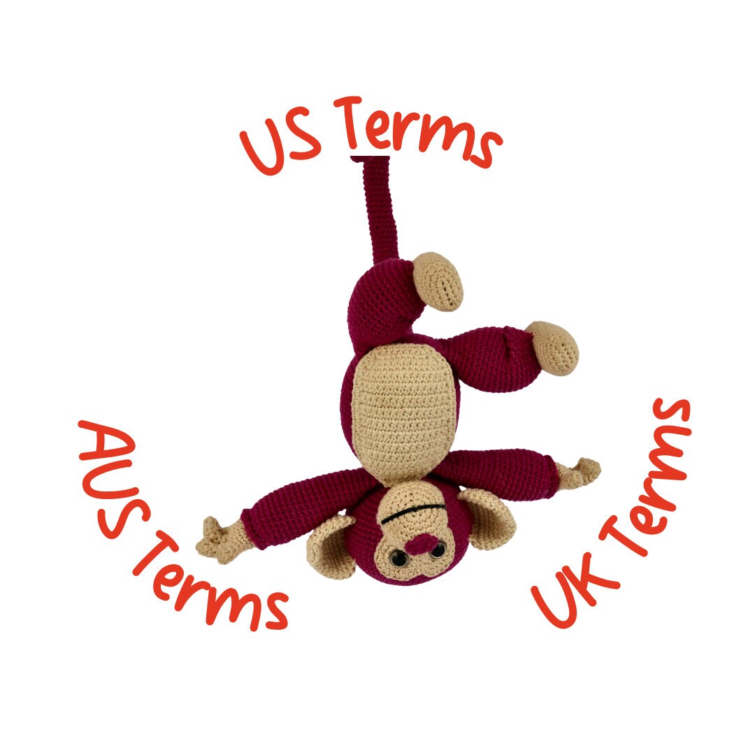 Monty the Monkey Crochet Pattern - Etsy