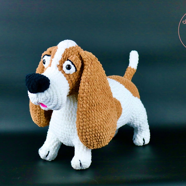 Basset Hound Crochet - Etsy