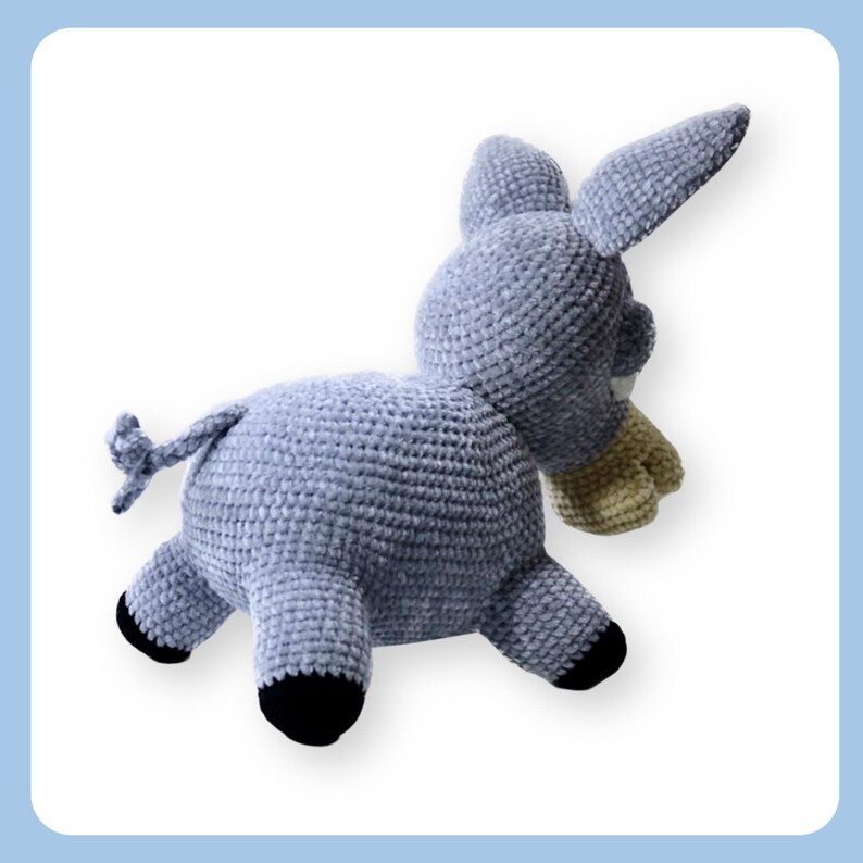 Donny the Donkey Crochet Pattern - Etsy