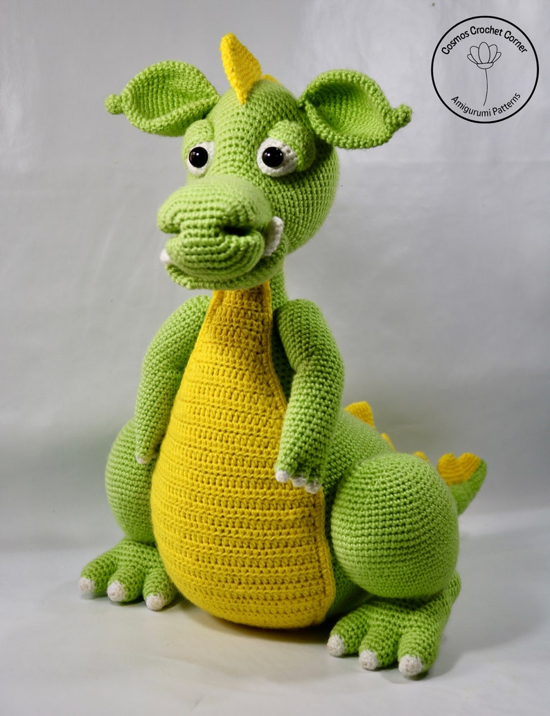 Draya the Dragon Crochet Pattern - Etsy