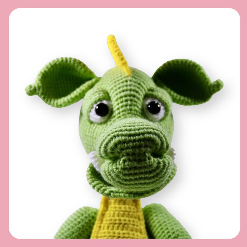 Draya the Dragon Crochet Pattern - Etsy