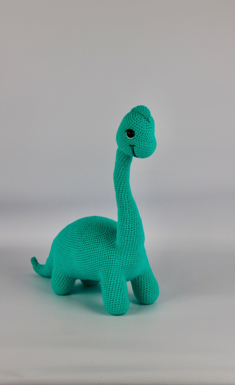 Brandon the Brachiosaurus No Sew Crochet Pattern - Etsy