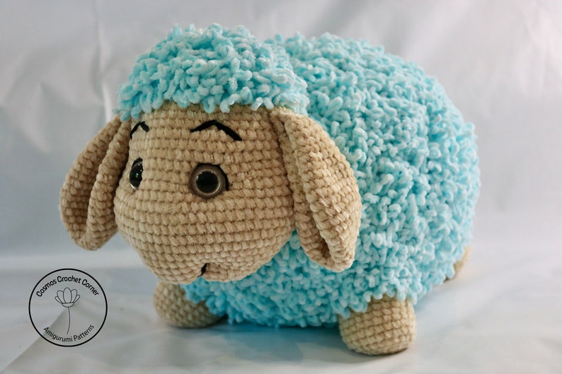 Shane the Sheep Crochet Pattern - Etsy