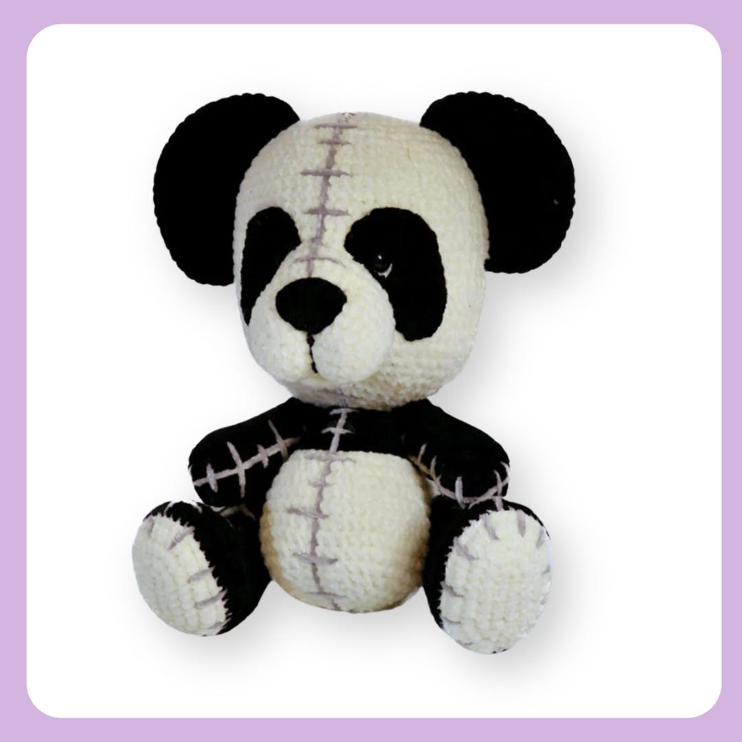 Parker the Panda Crochet Pattern - Etsy