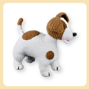 Jax the Jack Russel Crochet Pattern - Etsy