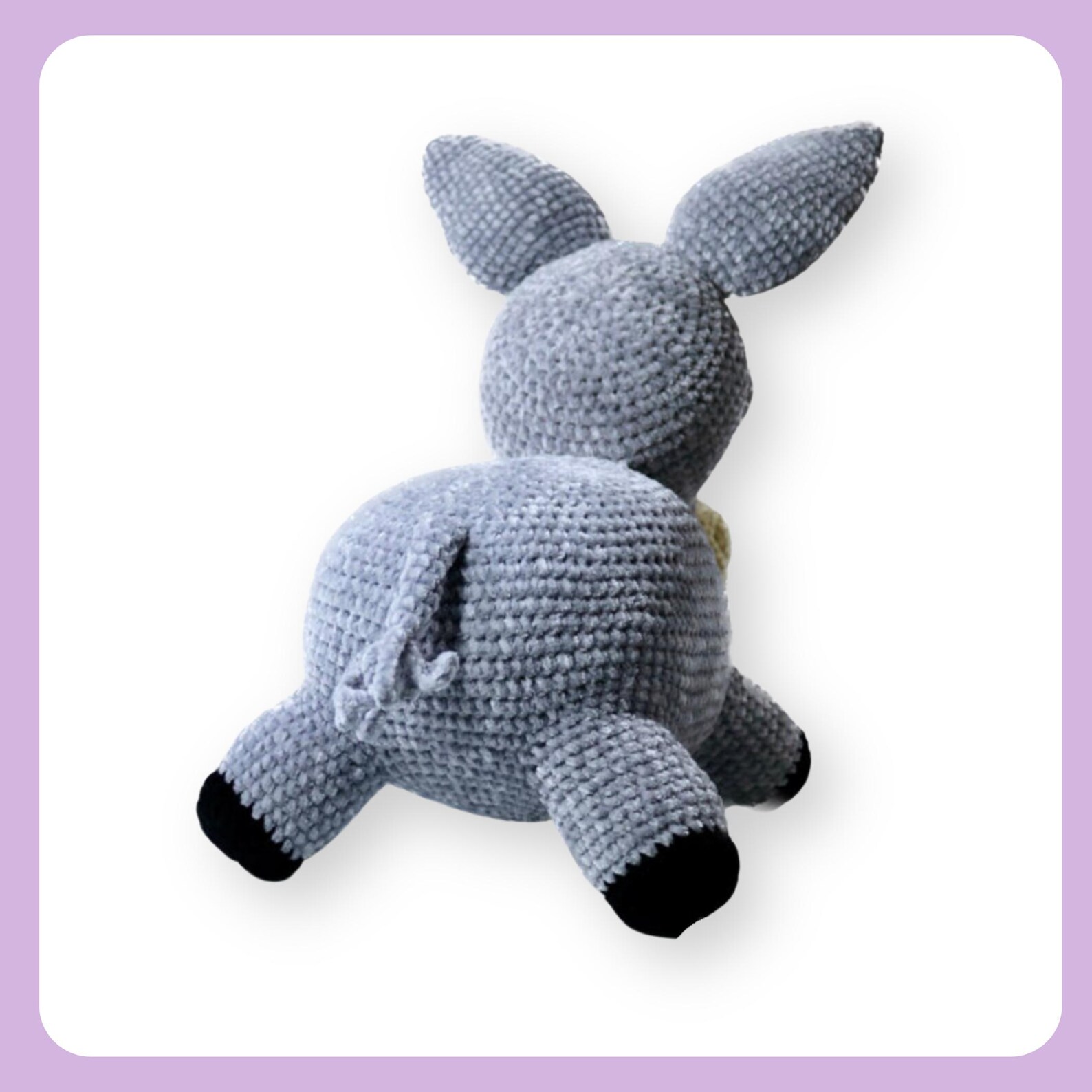 Donny the Donkey Crochet Pattern - Etsy