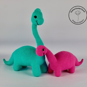 Brandon the Brachiosaurus No Sew Crochet Pattern - Etsy