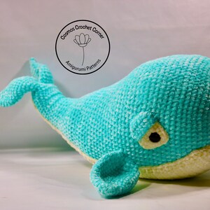 Wallace the Whale Crochet Pattern - Etsy