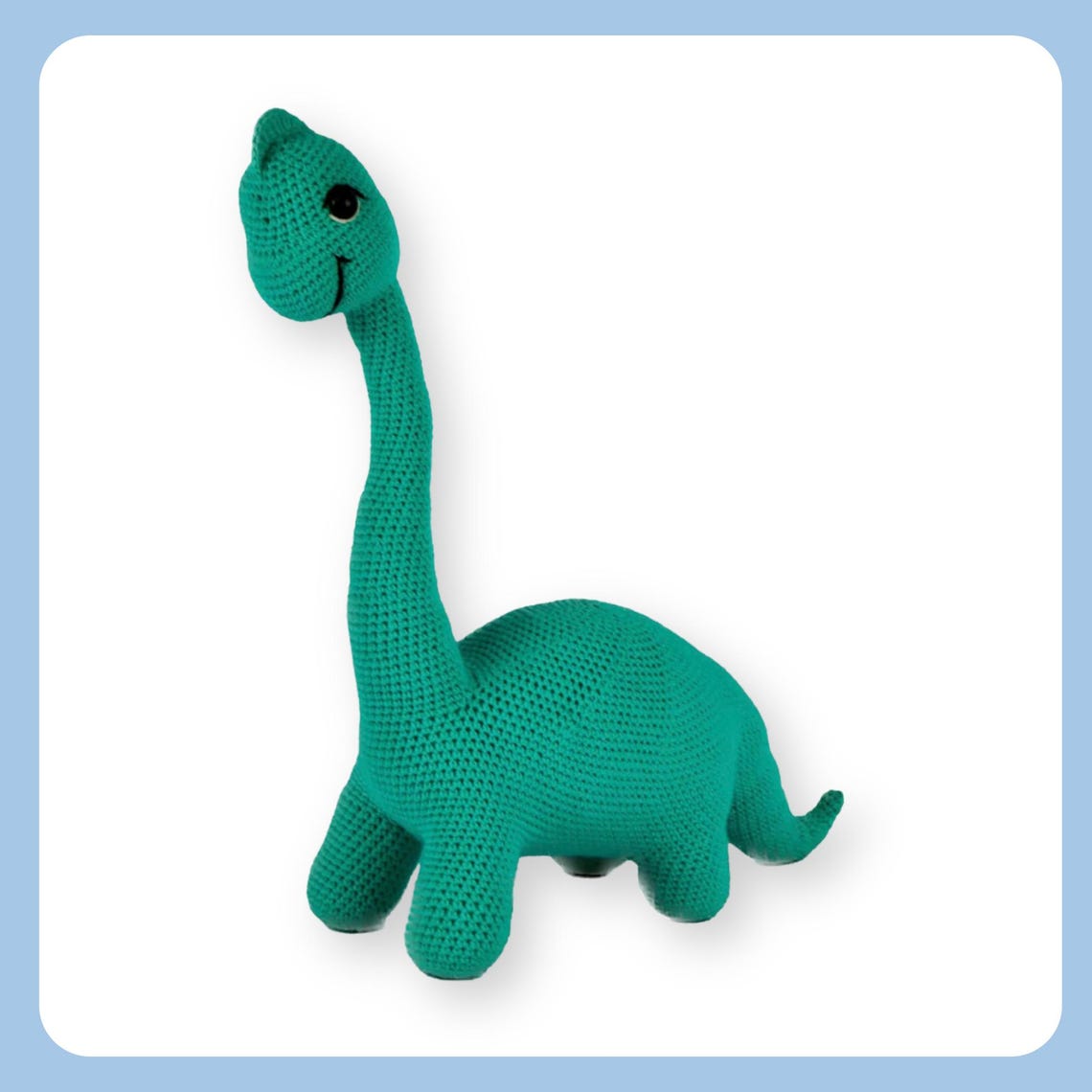 Brandon the Brachiosaurus No Sew Crochet Pattern - Etsy