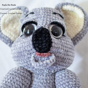 Kayla the Koala Crochet Pattern - Etsy