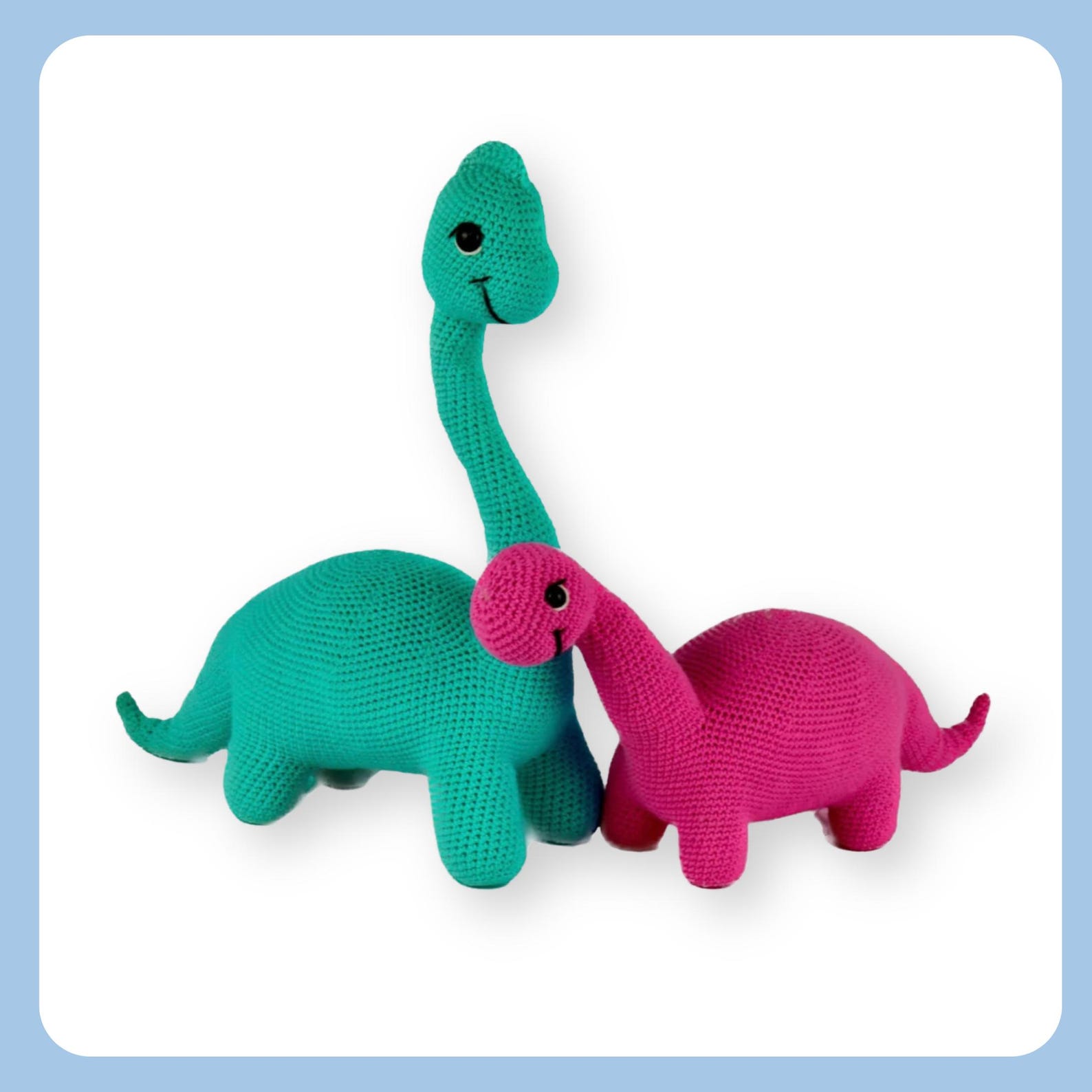 Brandon the Brachiosaurus No Sew Crochet Pattern - Etsy