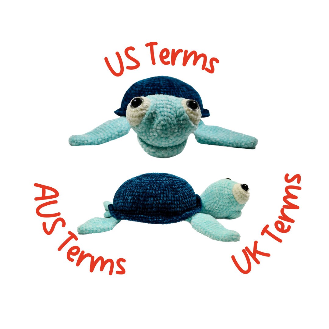Taylor the Turtle Crochet Pattern - Etsy