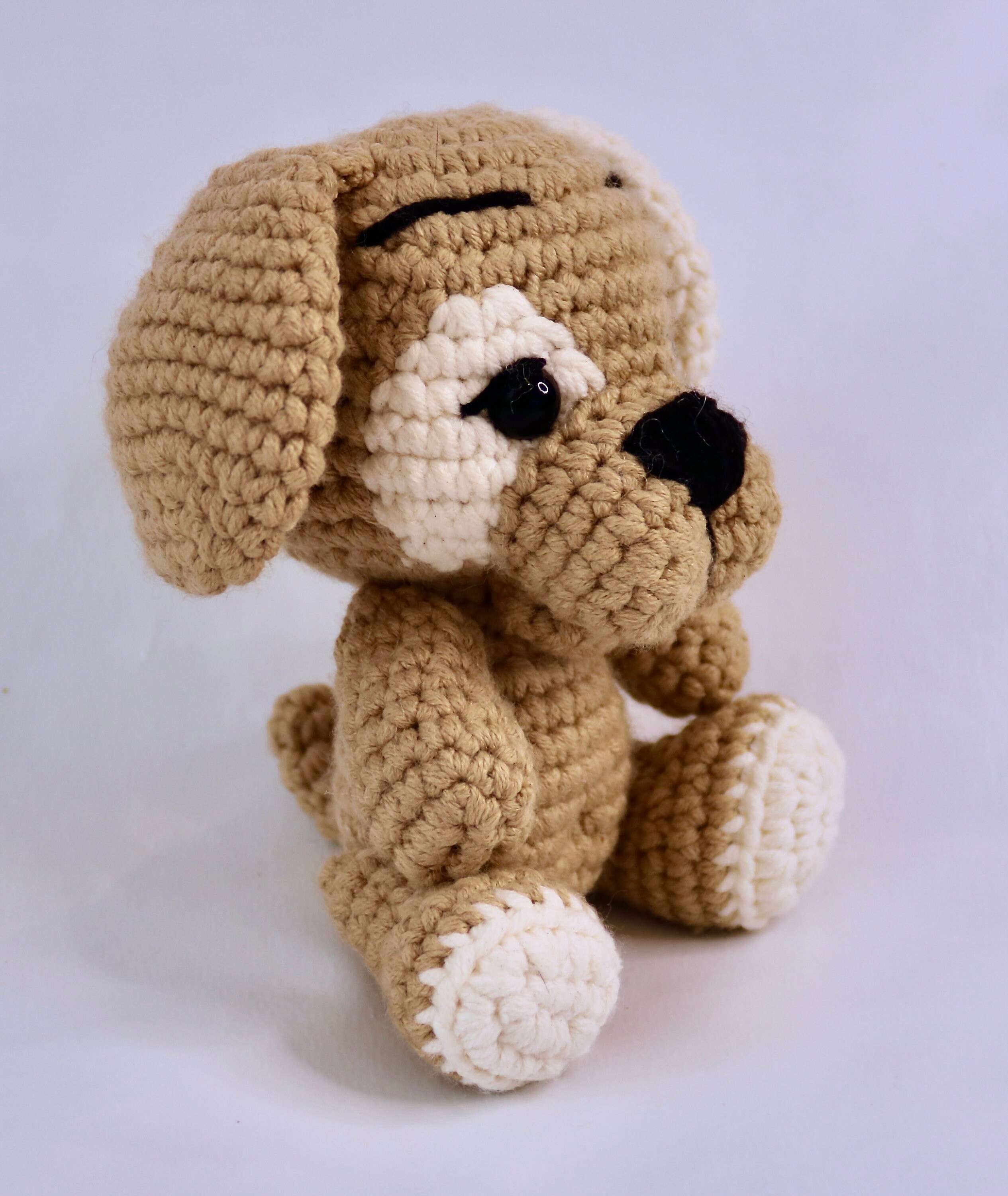Doug the Beginner Crochet Dog Crochet Pattern - Etsy