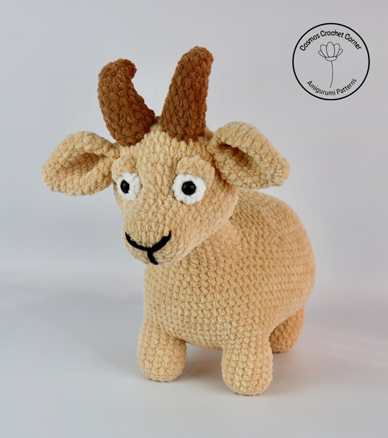 Gary the Goat Crochet Pattern - Etsy