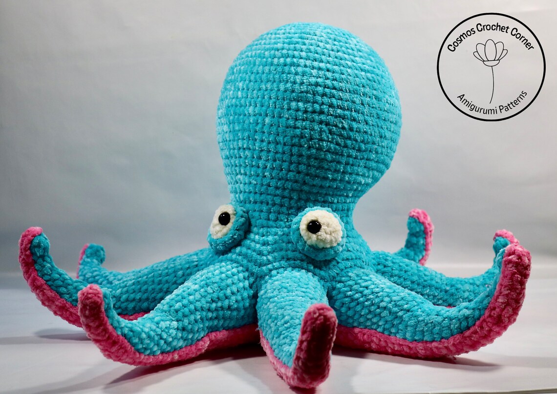 Olly the Octopus Crochet Pattern - Etsy