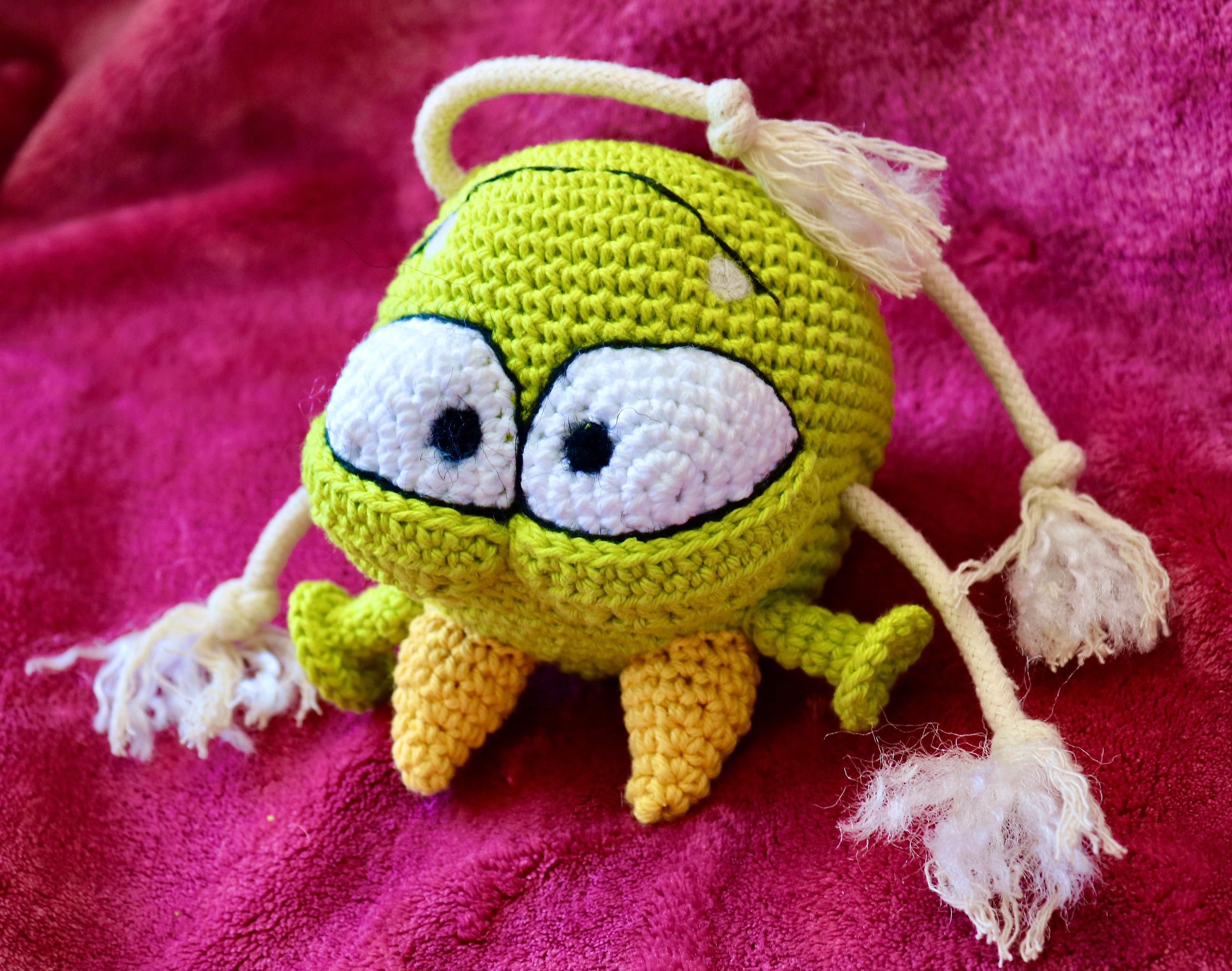 Marvin the Martian Monster Tug-of-war Dog Toy Crochet Pattern - Etsy