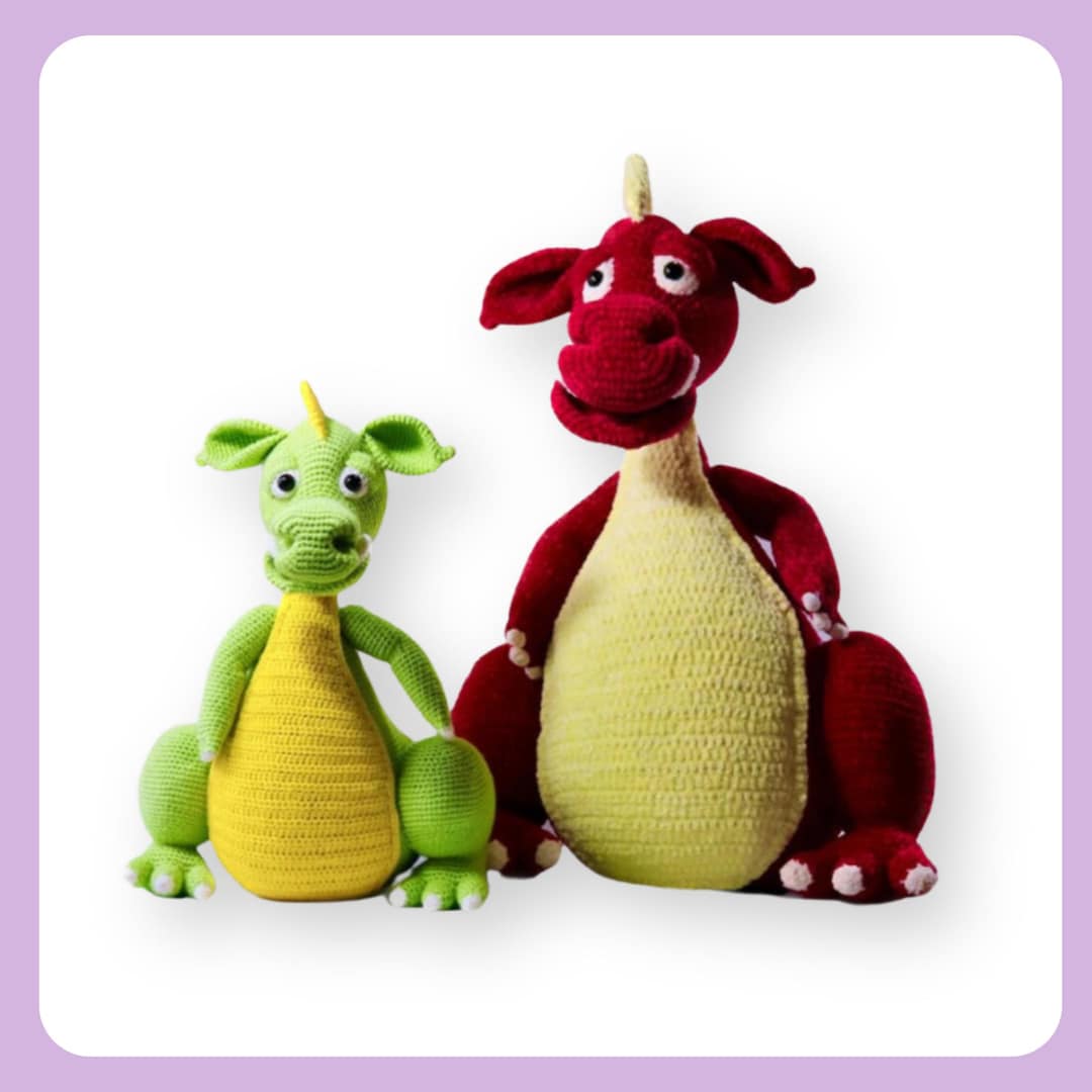 Draya the Dragon Crochet Pattern - Etsy