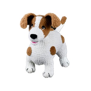 Jax the Jack Russel Crochet Pattern - Etsy