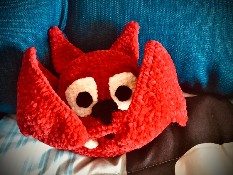 Vlad the Vampire Bat Crochet Pattern - Etsy