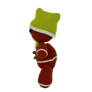 George the Gingerbread Man Crochet Pattern - Etsy