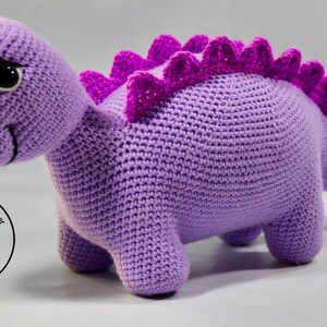 Stevie the Stegosaurus No Sew Crochet Pattern - Etsy
