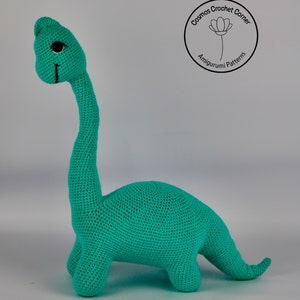 Brandon the Brachiosaurus No Sew Crochet Pattern - Etsy
